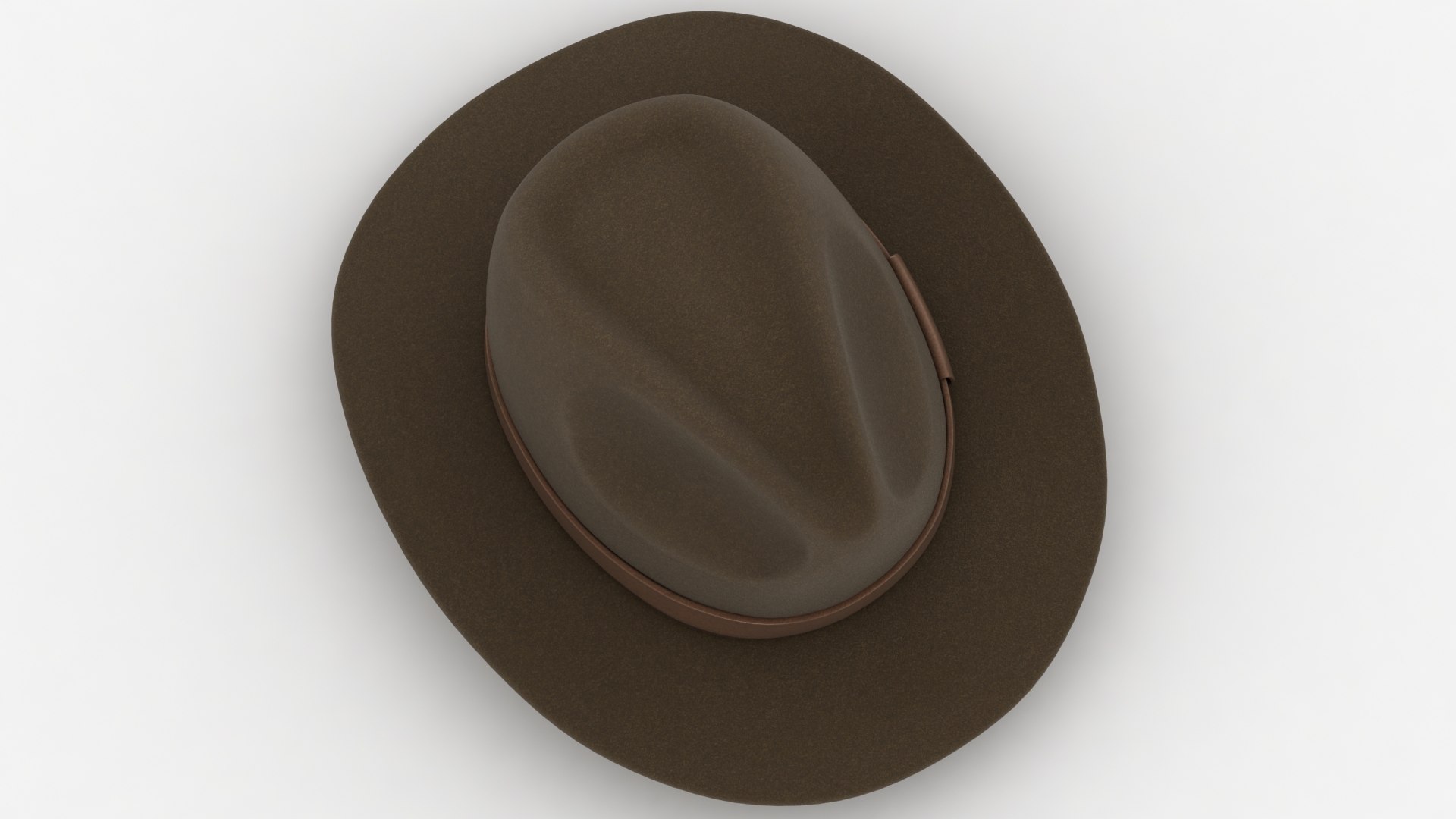 3D Realistic Felt Hunting Hat Model - TurboSquid 1484676