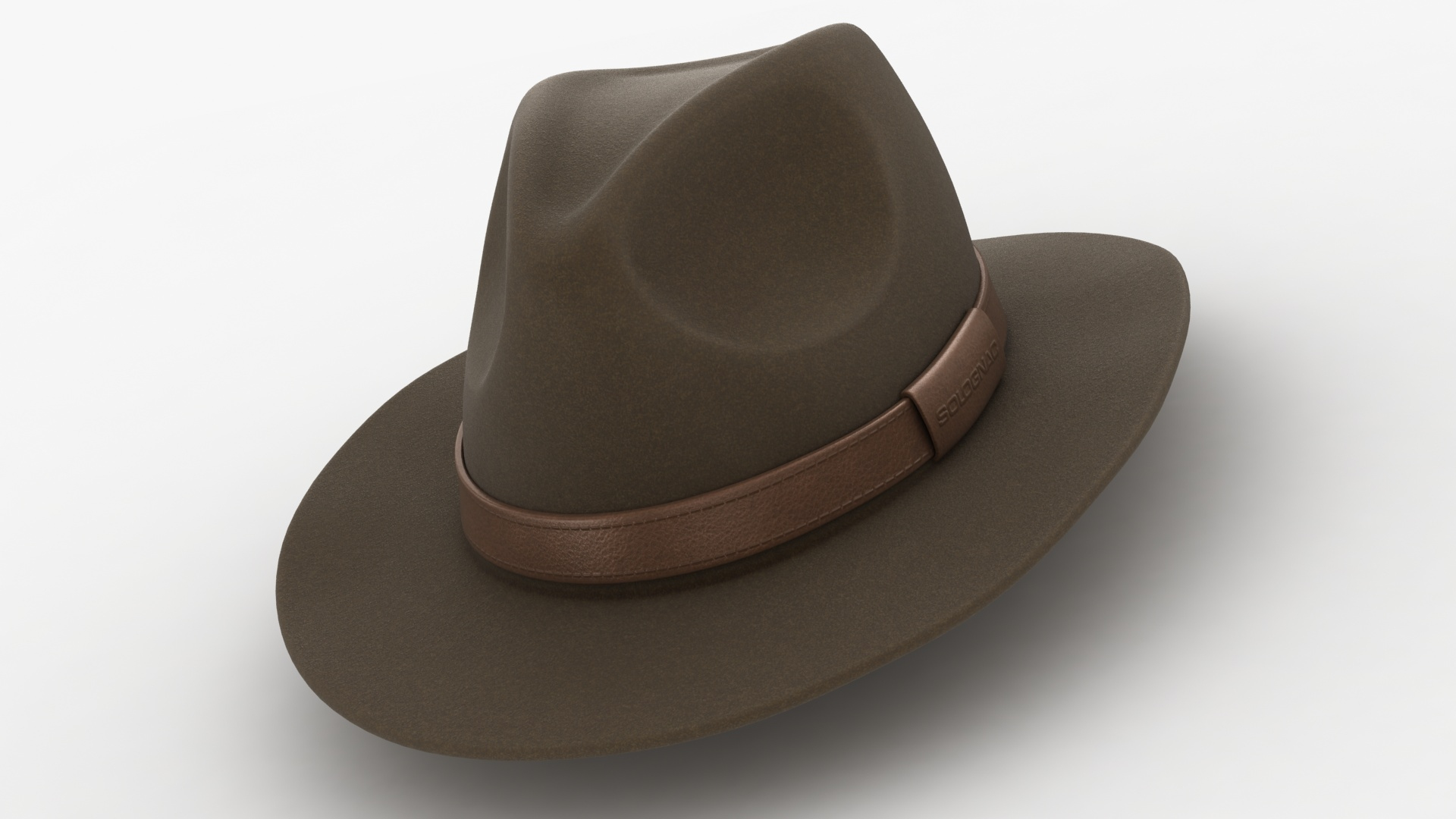 3D Realistic Felt Hunting Hat Model - TurboSquid 1484676