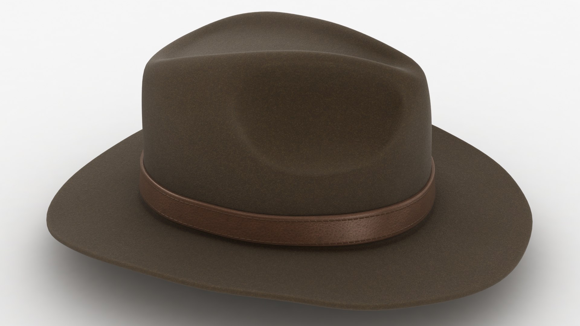 3D Realistic Felt Hunting Hat Model - TurboSquid 1484676