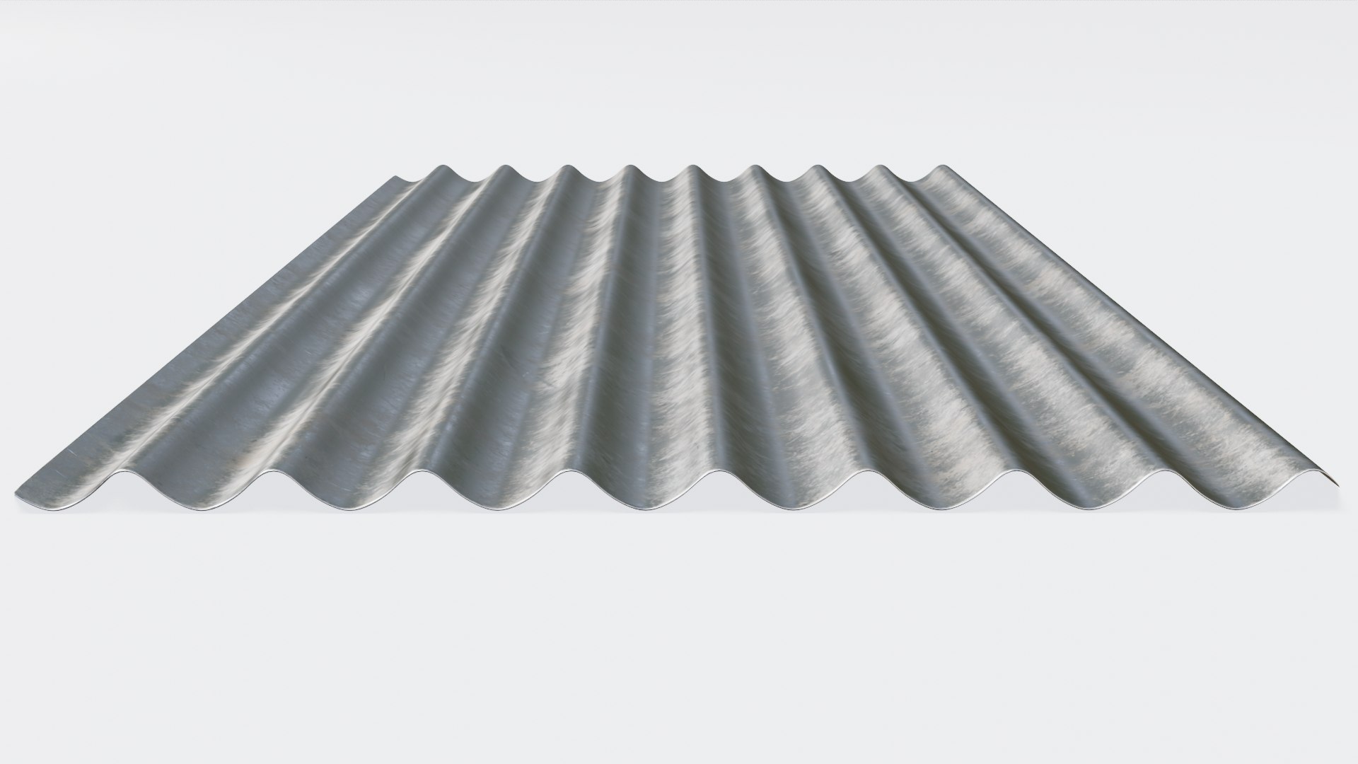 Metal roofing sheet 3D model - TurboSquid 1468875