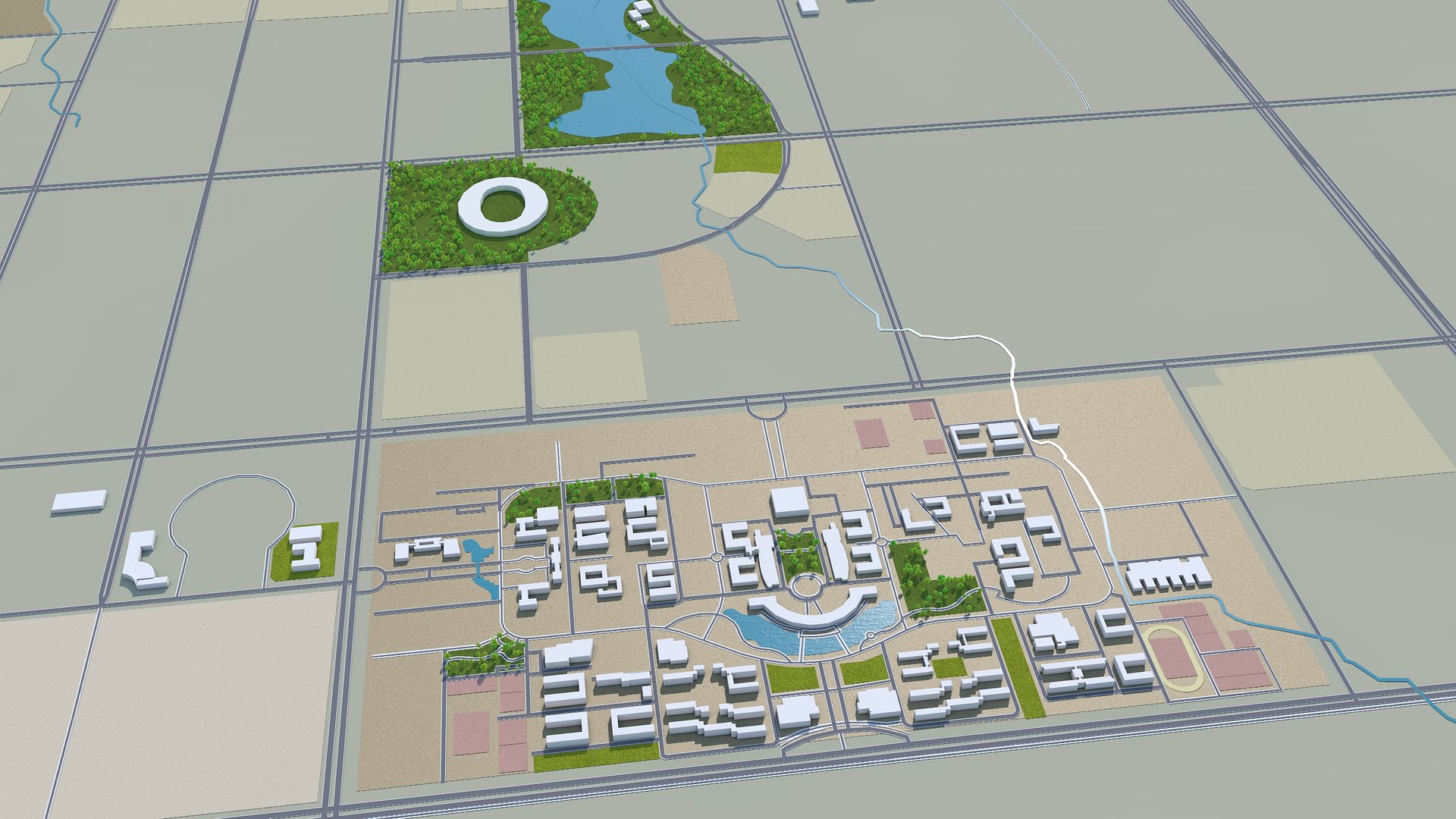 Free 3D Huainan Anhui China - TurboSquid 2090201