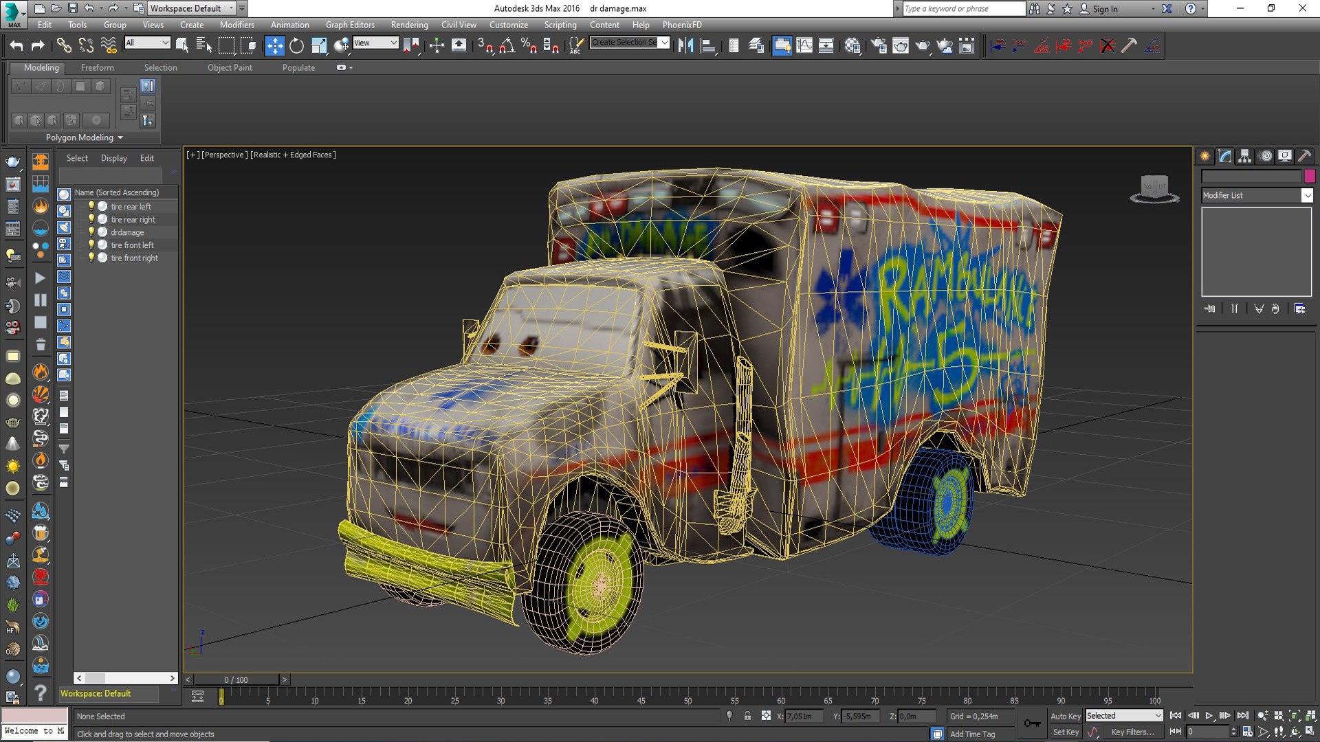 Disney Cars 3 Dr Damage Model - TurboSquid 1980933