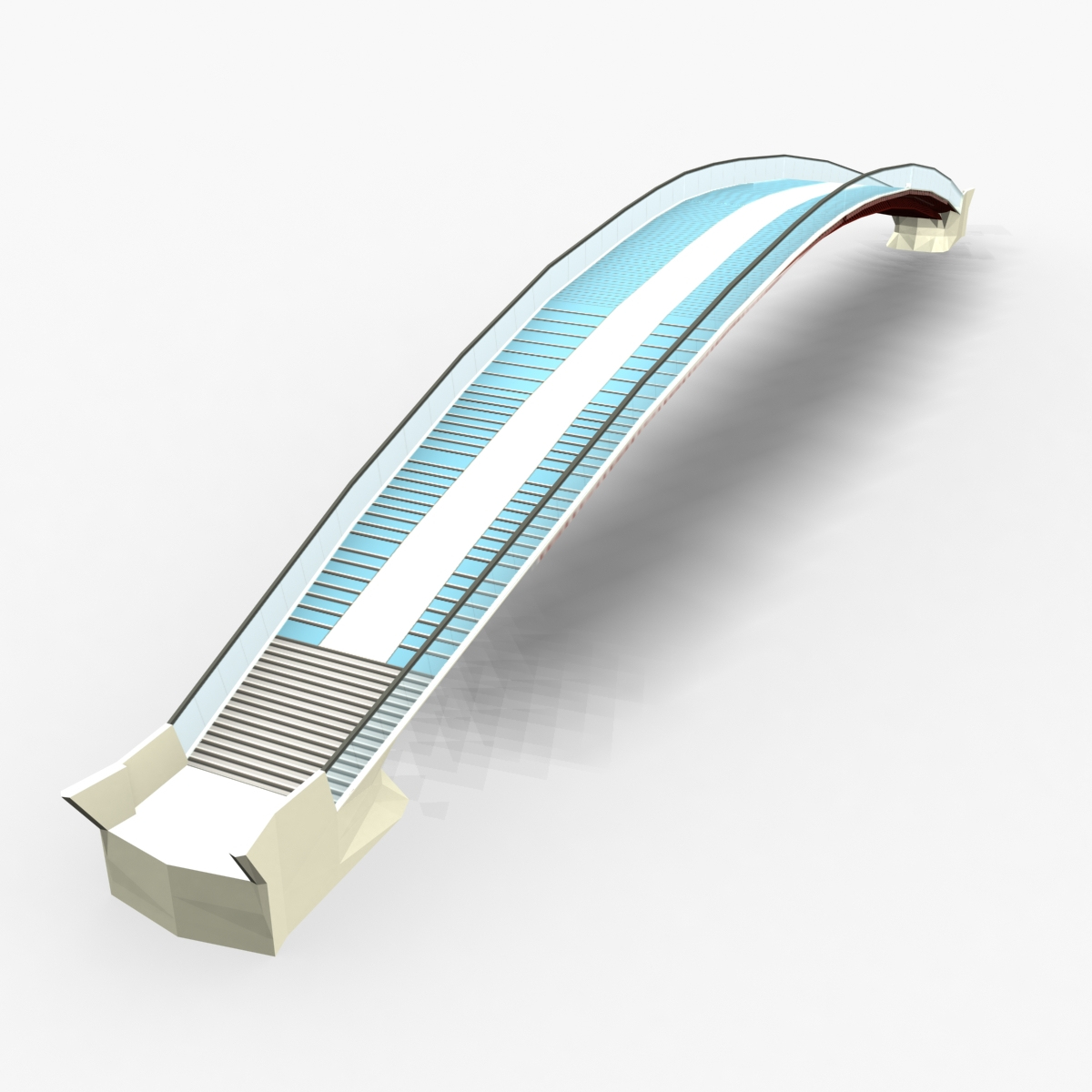 Constitution bridge venice italy 3D model - TurboSquid 1312404