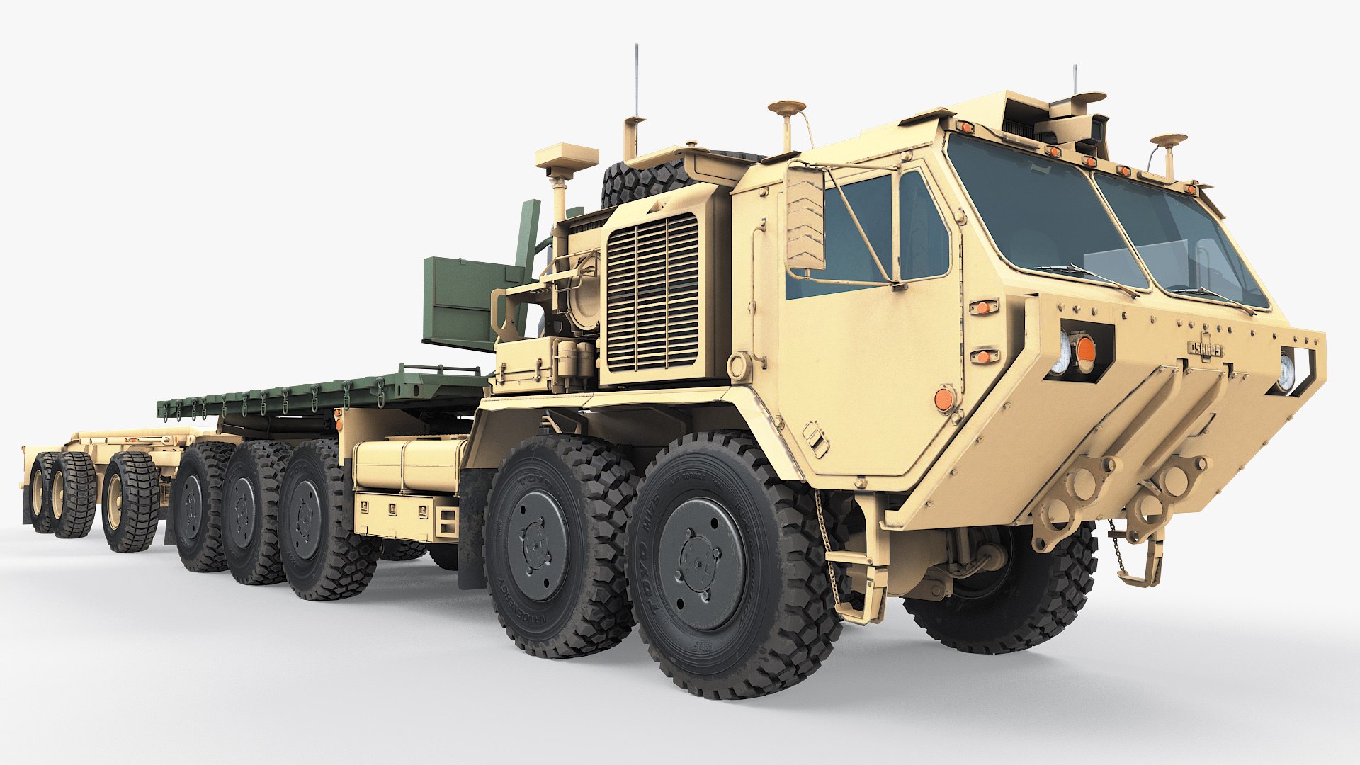 3D Model Palletized Load System Oshkosh A1 Trailer - TurboSquid 1772506