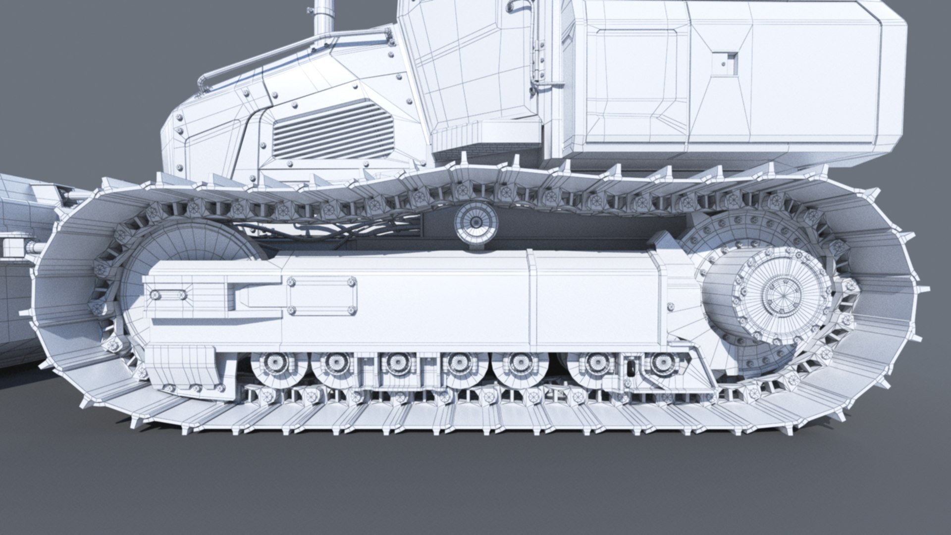 Crawler Dozer Doosan Dd100 3D Model - TurboSquid 2155114