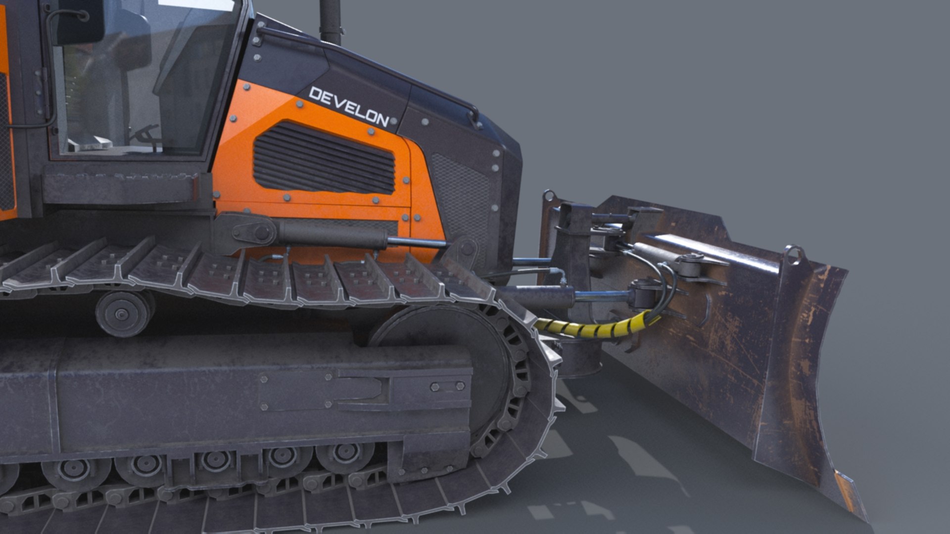 Crawler Dozer Doosan Dd100 3D Model - TurboSquid 2155114