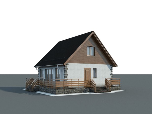 House home cottage model - TurboSquid 1376798