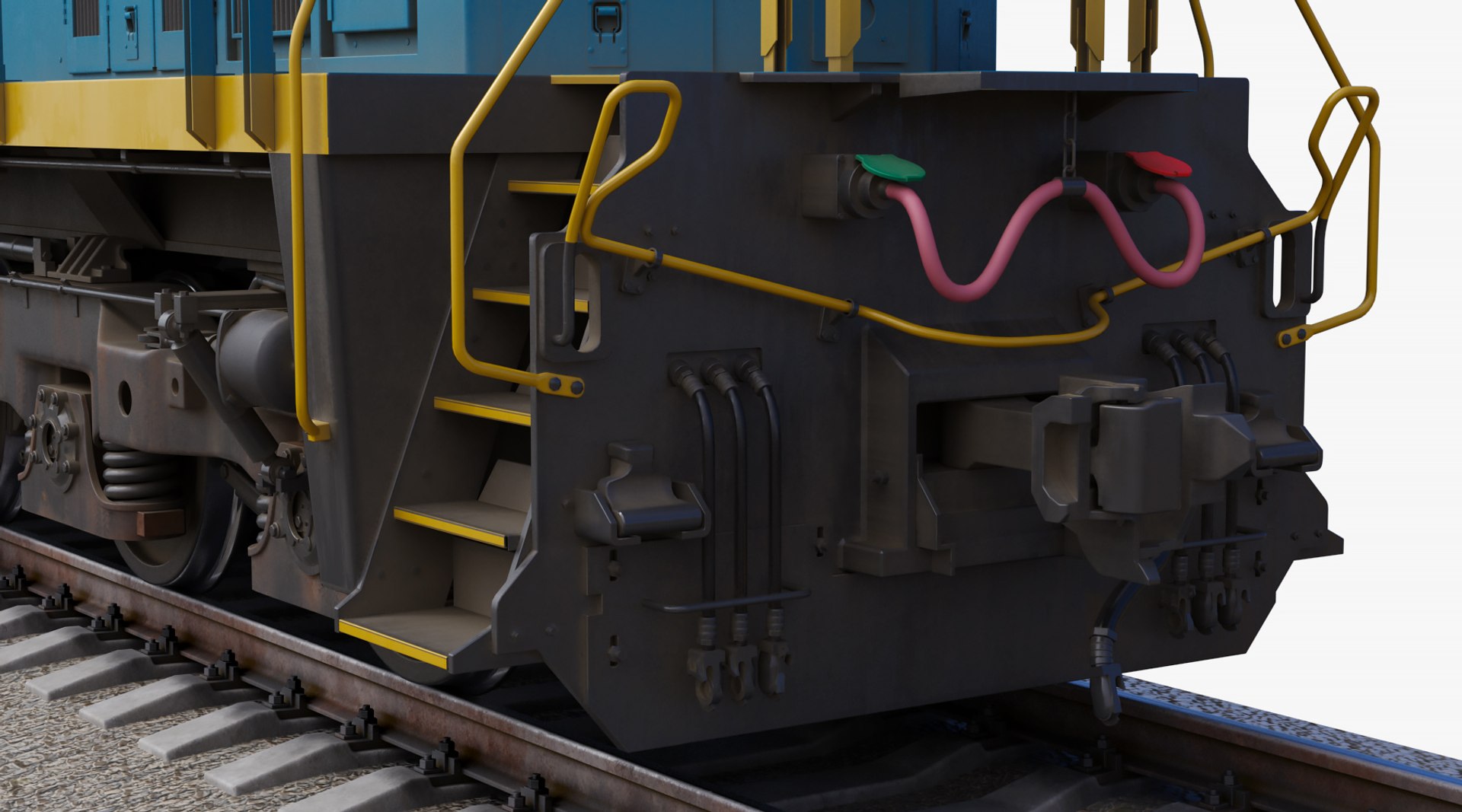 3D Locomotive Ge Es44ac Csx - TurboSquid 1422779