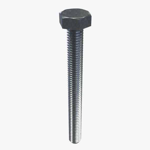 modelo 3d Perno hexagonal M6x60 - TurboSquid 1394307