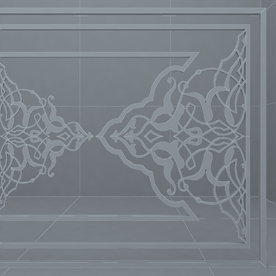 Free Pattern Architecture 3d Model