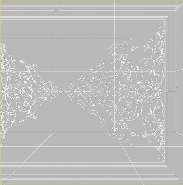free pattern architecture 3d model