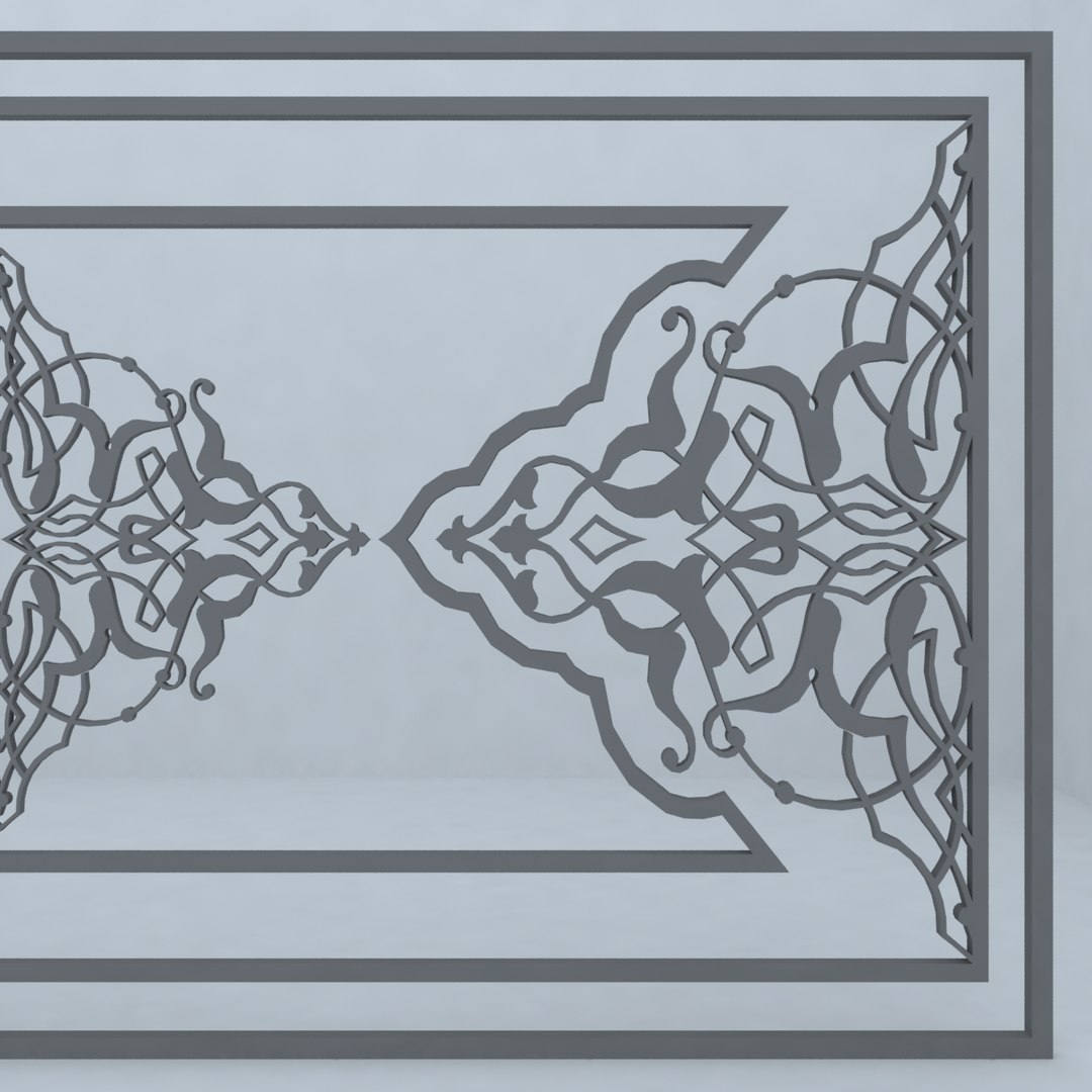 Free Pattern Architecture 3d Model