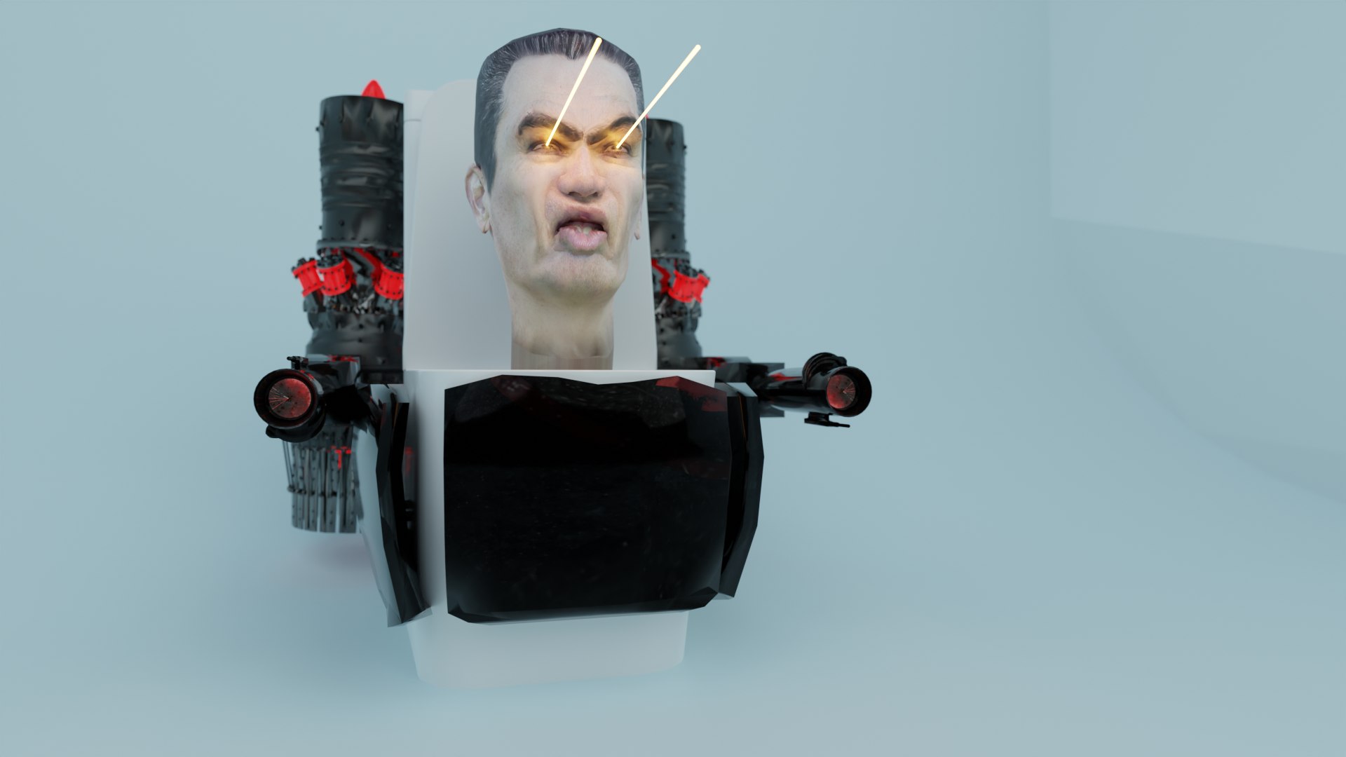 3D Skibidi Toilet Upgraded Toilet Boss - TurboSquid 2095989