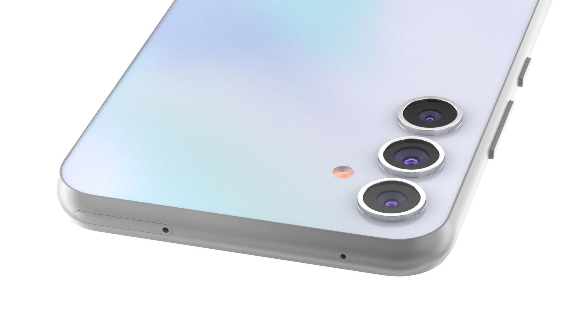 Samsung Galaxy A34 Silver 3D - TurboSquid 2101247