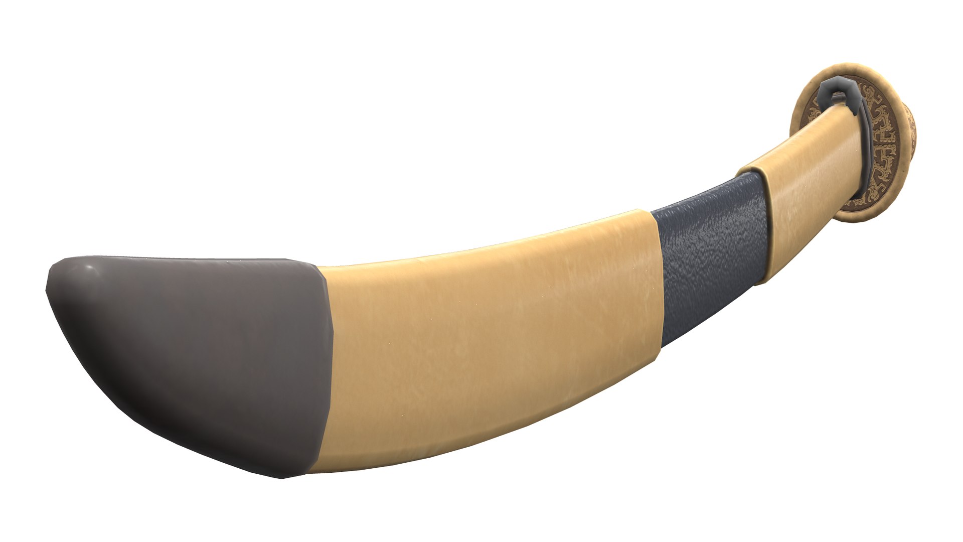 Mongol Warrior Sword 3D Model - TurboSquid 1964950