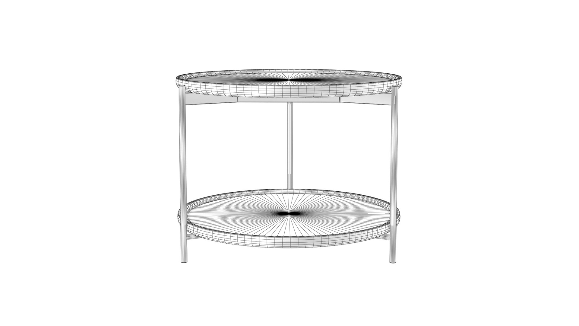 3D Plateau Wood Coffee Tables Model - TurboSquid 2229302