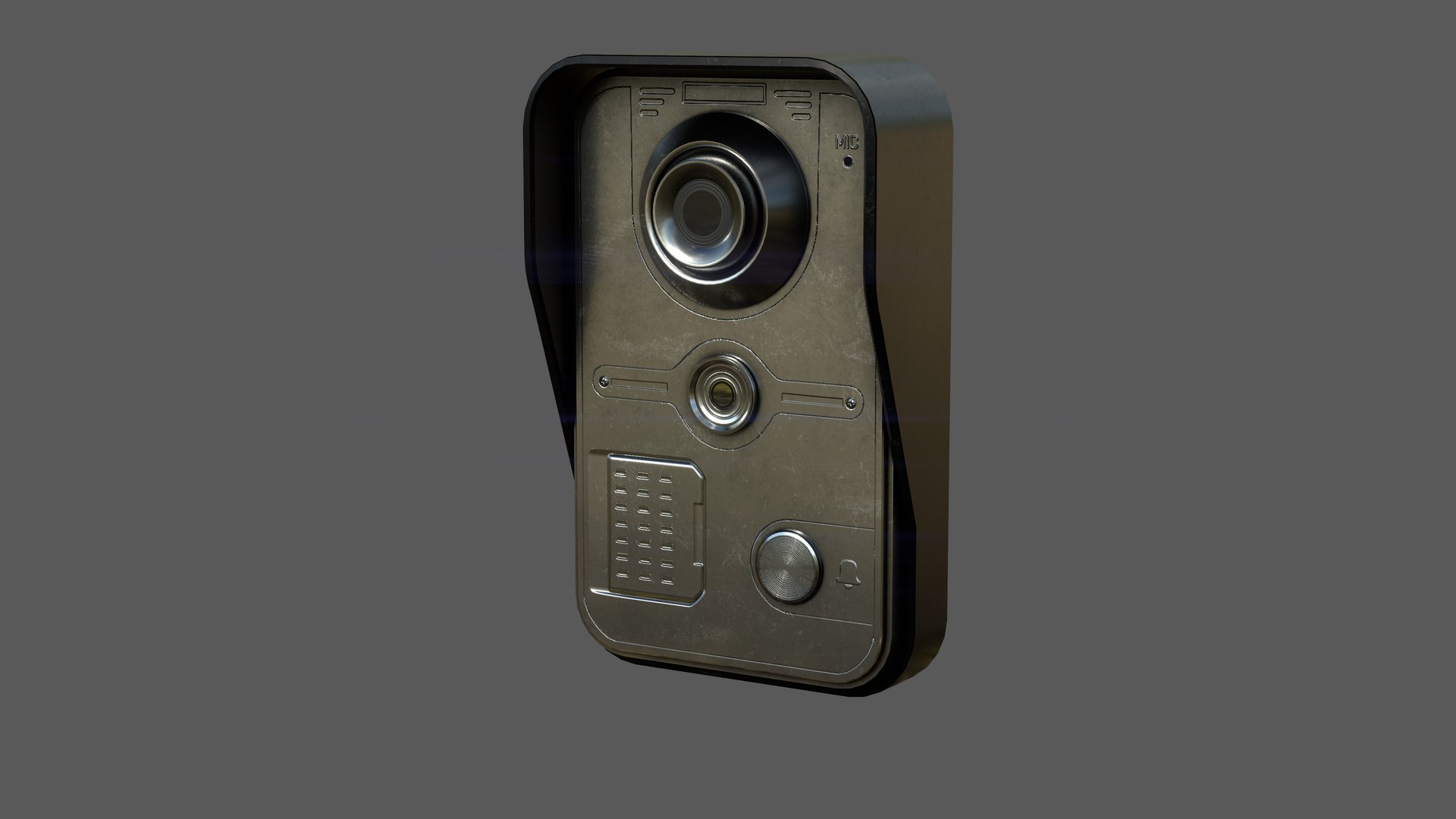 Door Intercom 3D Model - TurboSquid 1699748