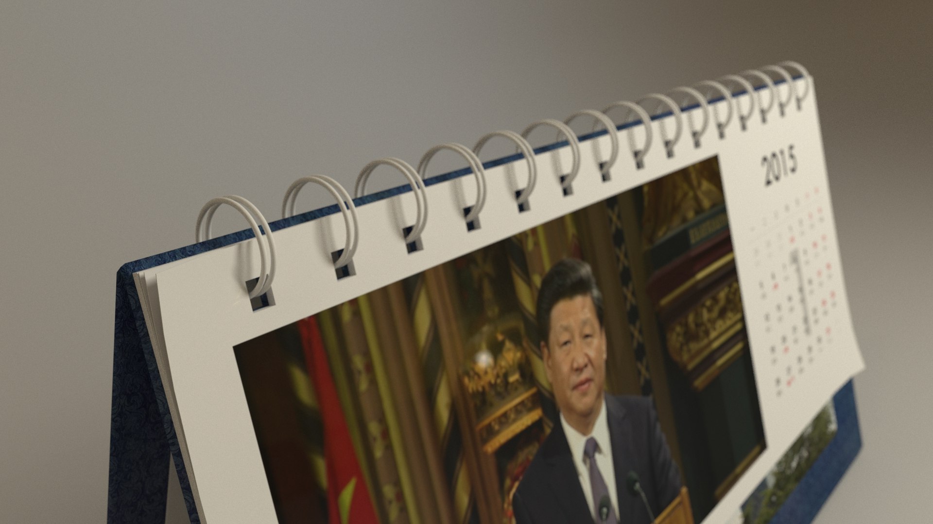 Calendar Calendar Calendar Calendar Model And Lifelike 3D Model ...