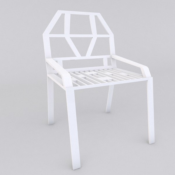 3d design chair model