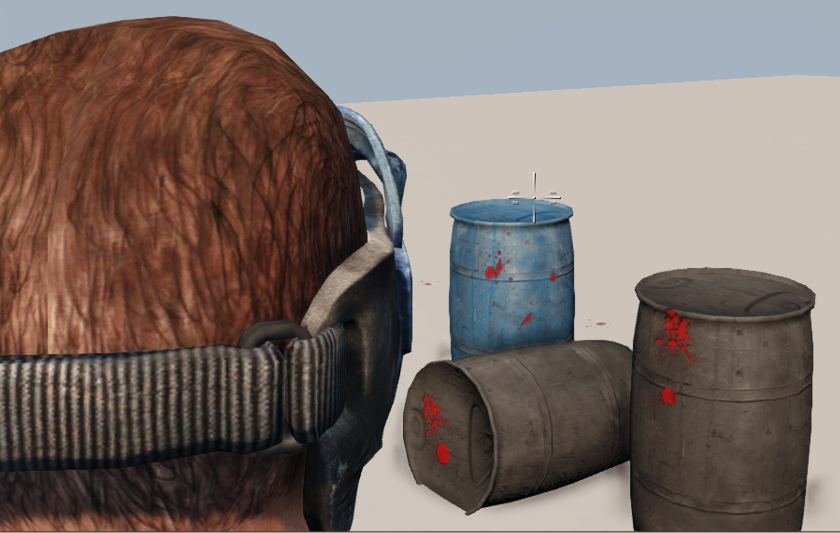 Water Barrels Low Poly 3d Model - TurboSquid 2074779