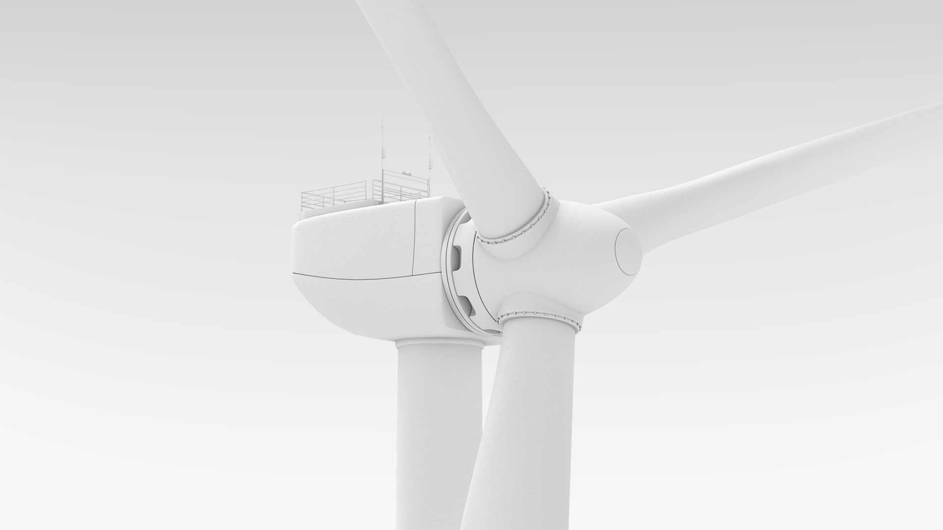 3D Model Floating Wind Turbine - Semi Sub Conrete - TurboSquid 2414001