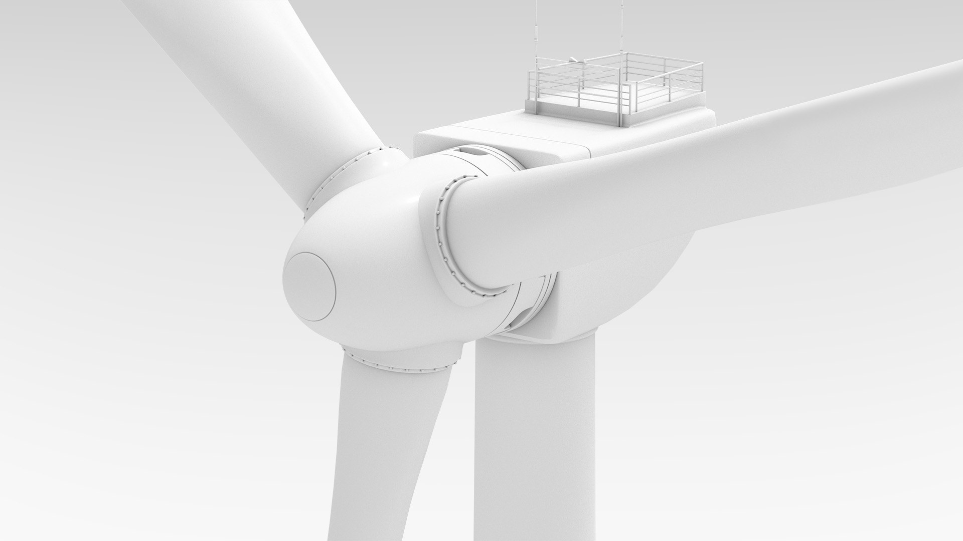 3D Model Floating Wind Turbine - Semi Sub Conrete - TurboSquid 2414001