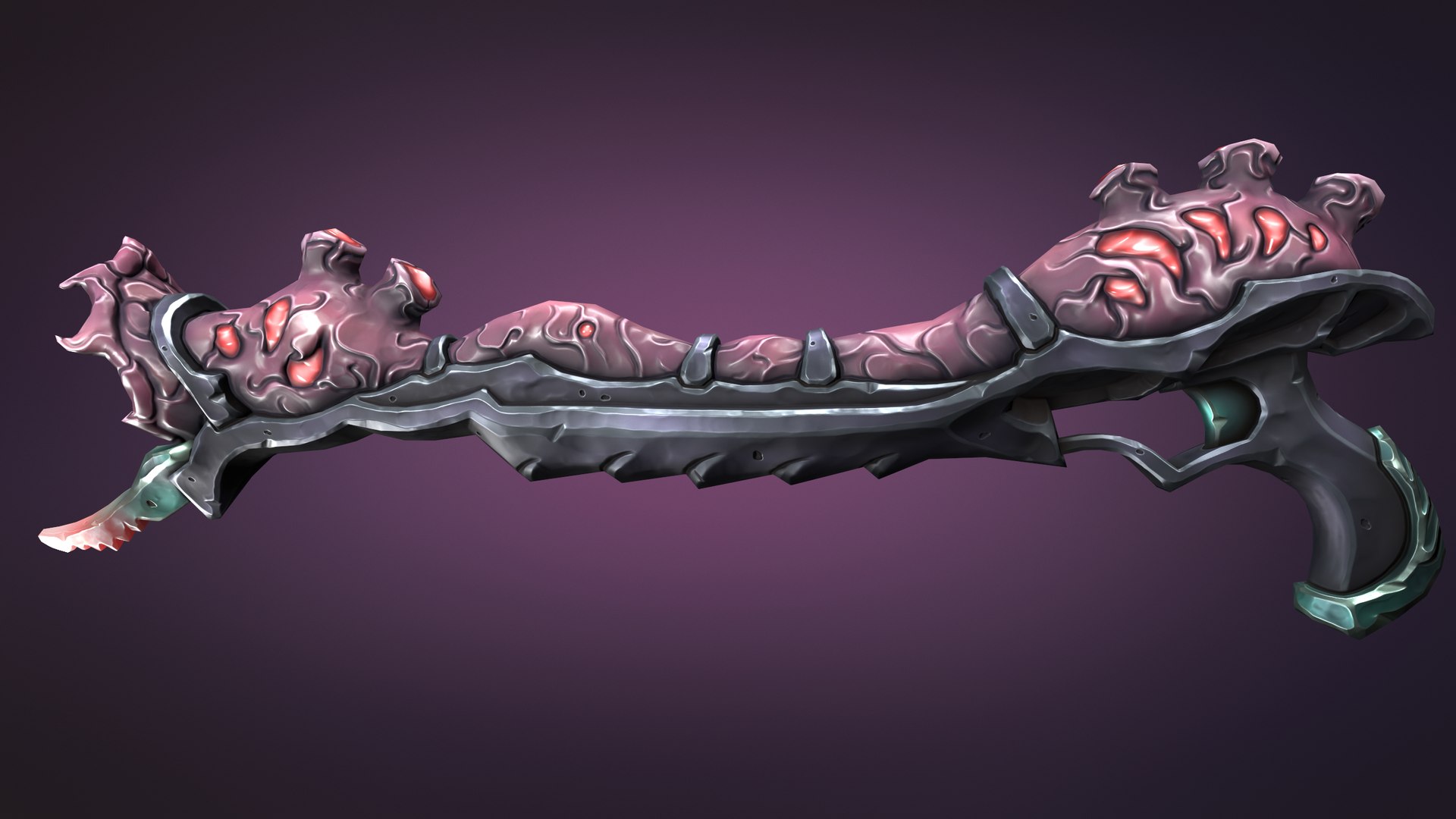 3D Alien Musket - TurboSquid 2132428