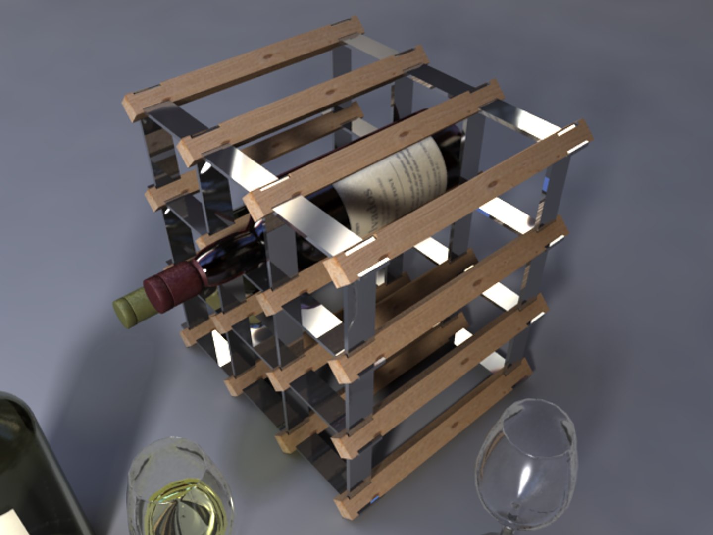 3ds max wine set