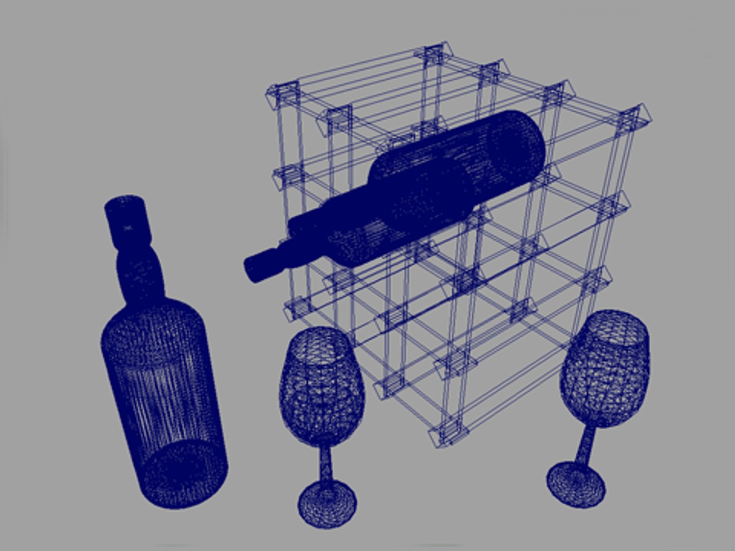 3ds max wine set