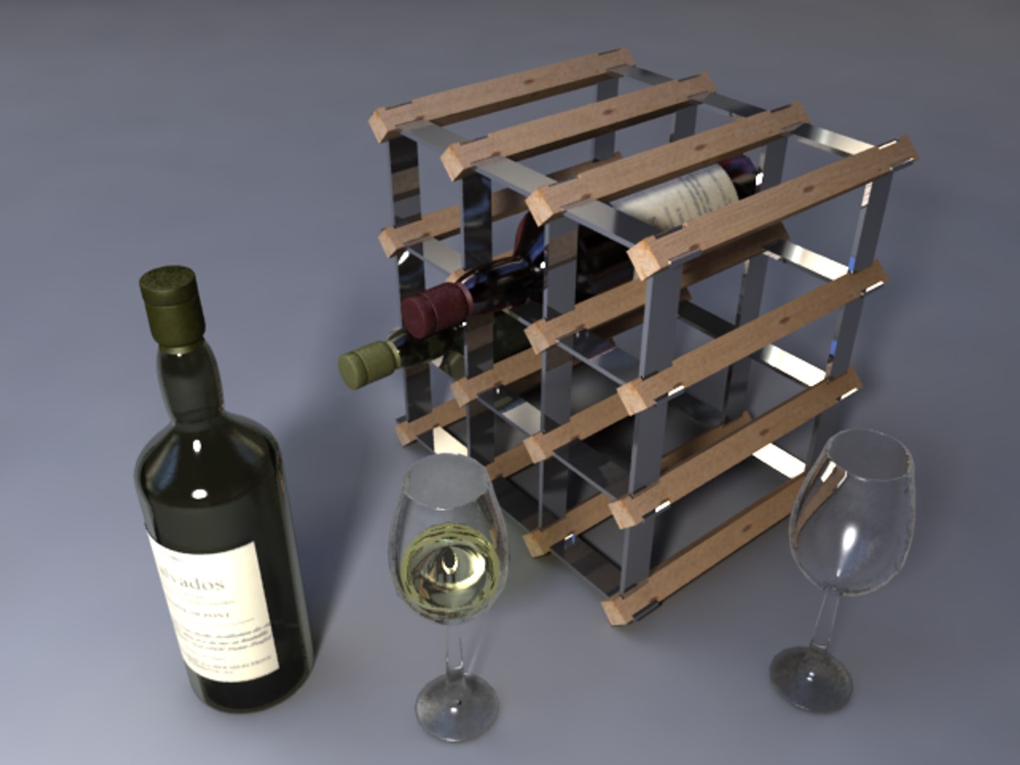 3ds max wine set