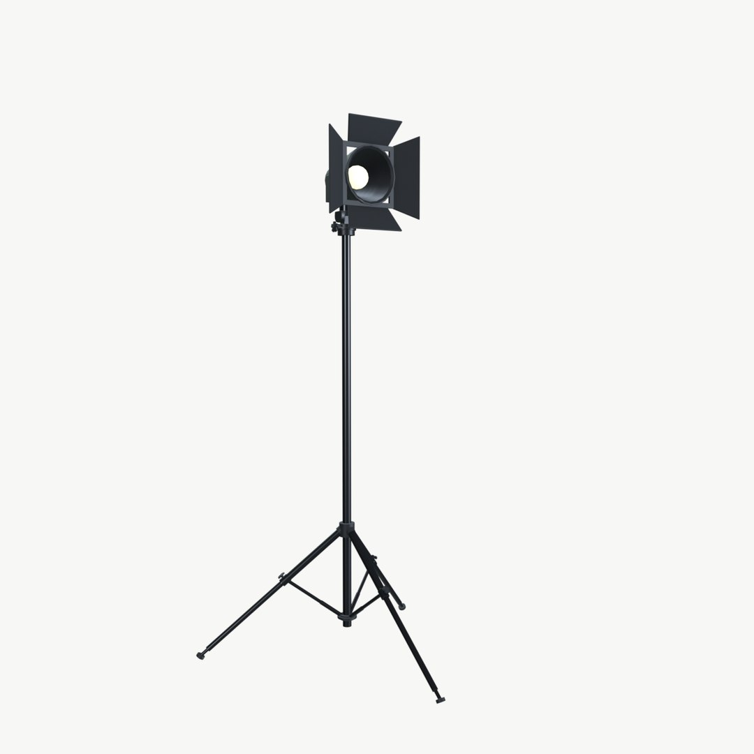 Light Tripod 3D Model - TurboSquid 2340834