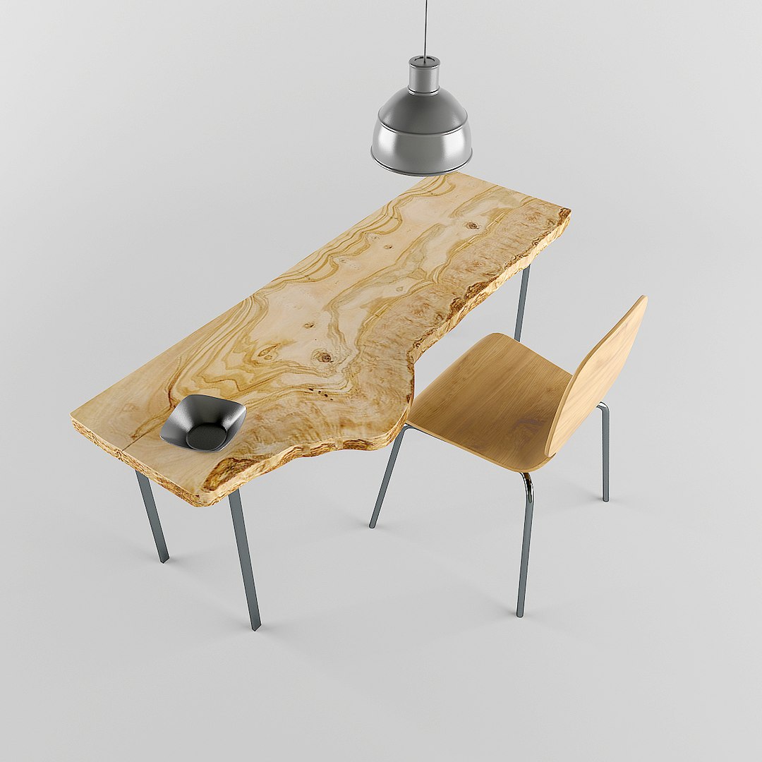 Dining Table 3d Max