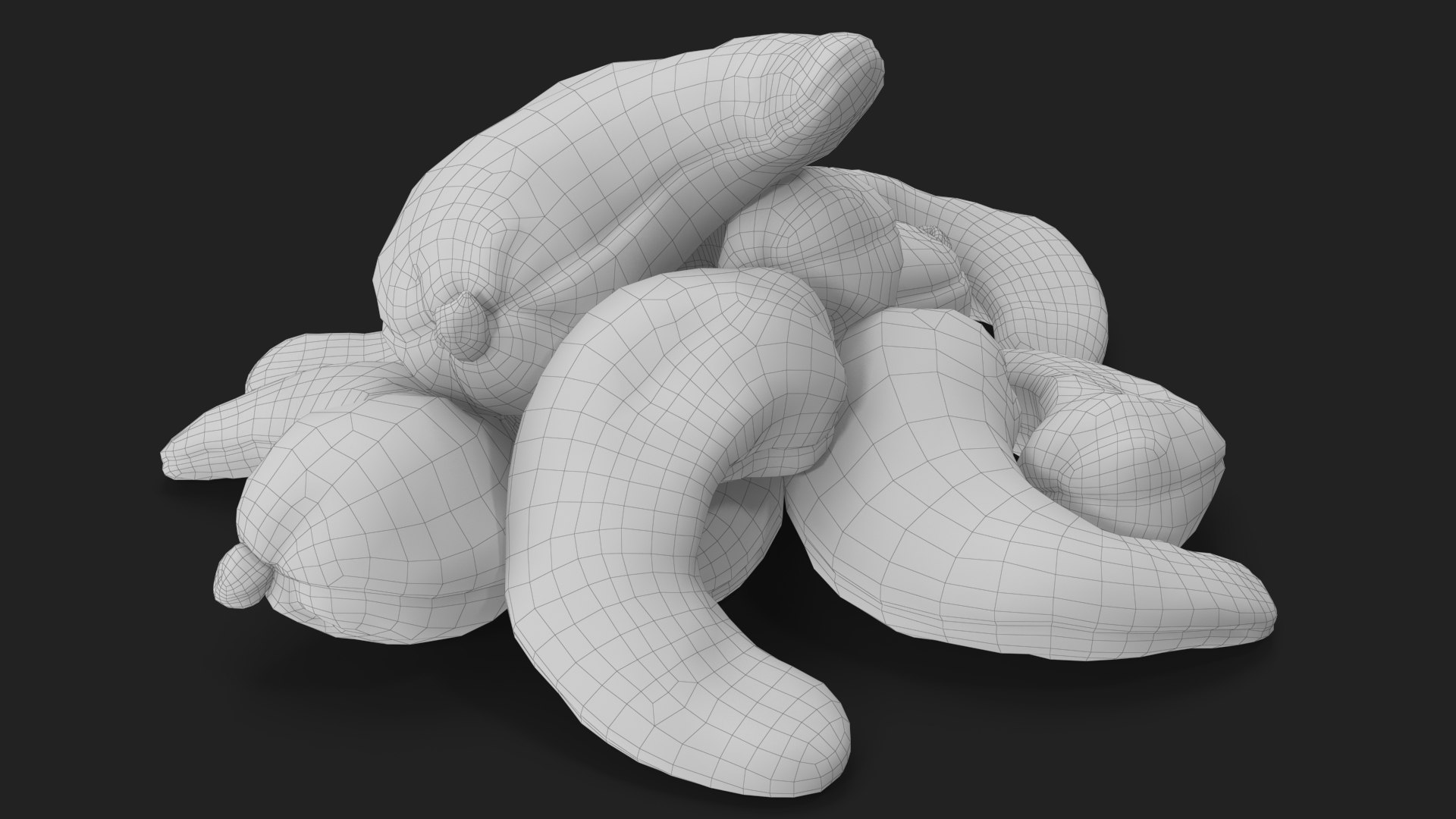 3D Model Cashews 7 - TurboSquid 2174003