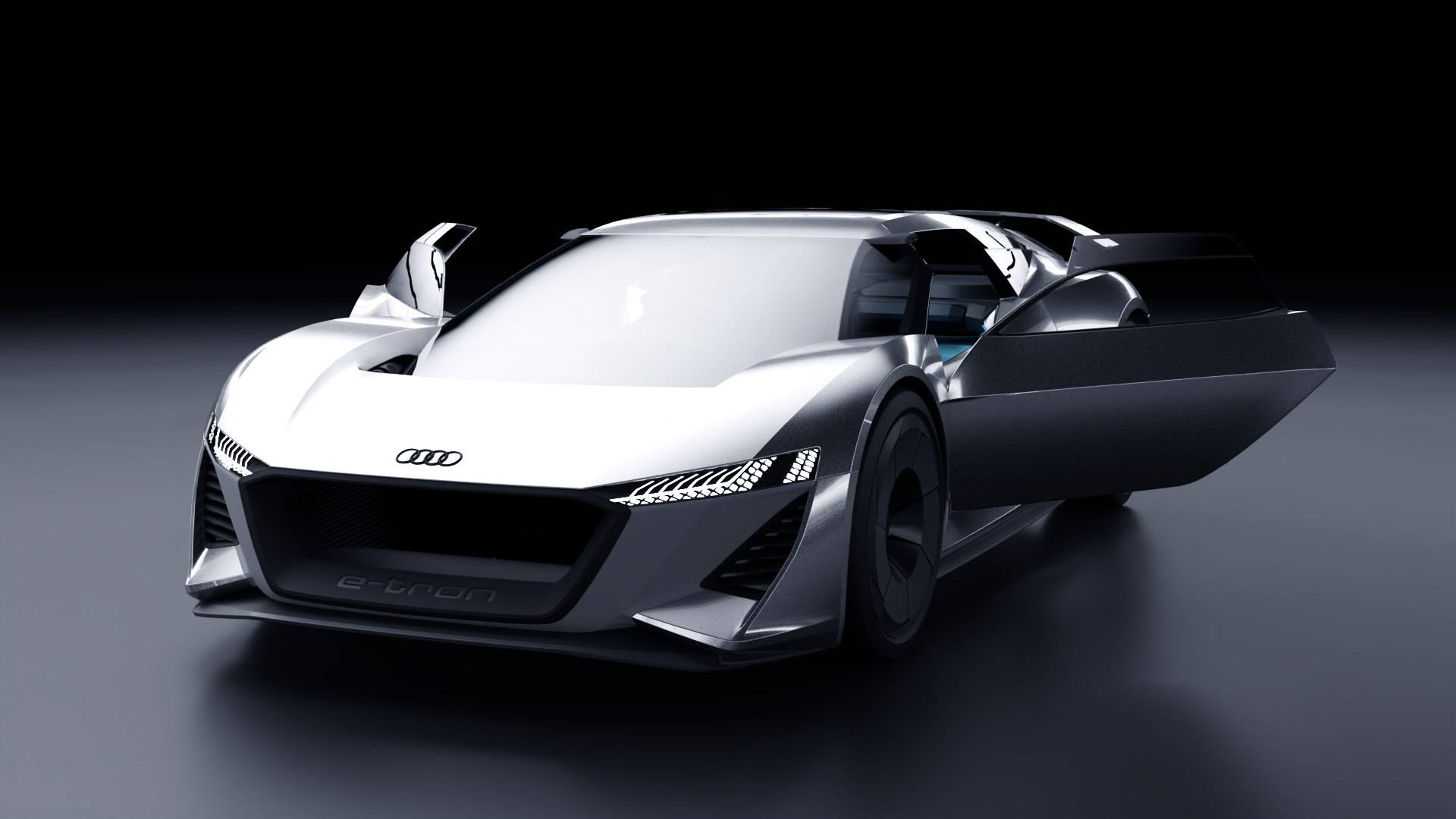3D Audi PB18 E-Tron - TurboSquid 2077609