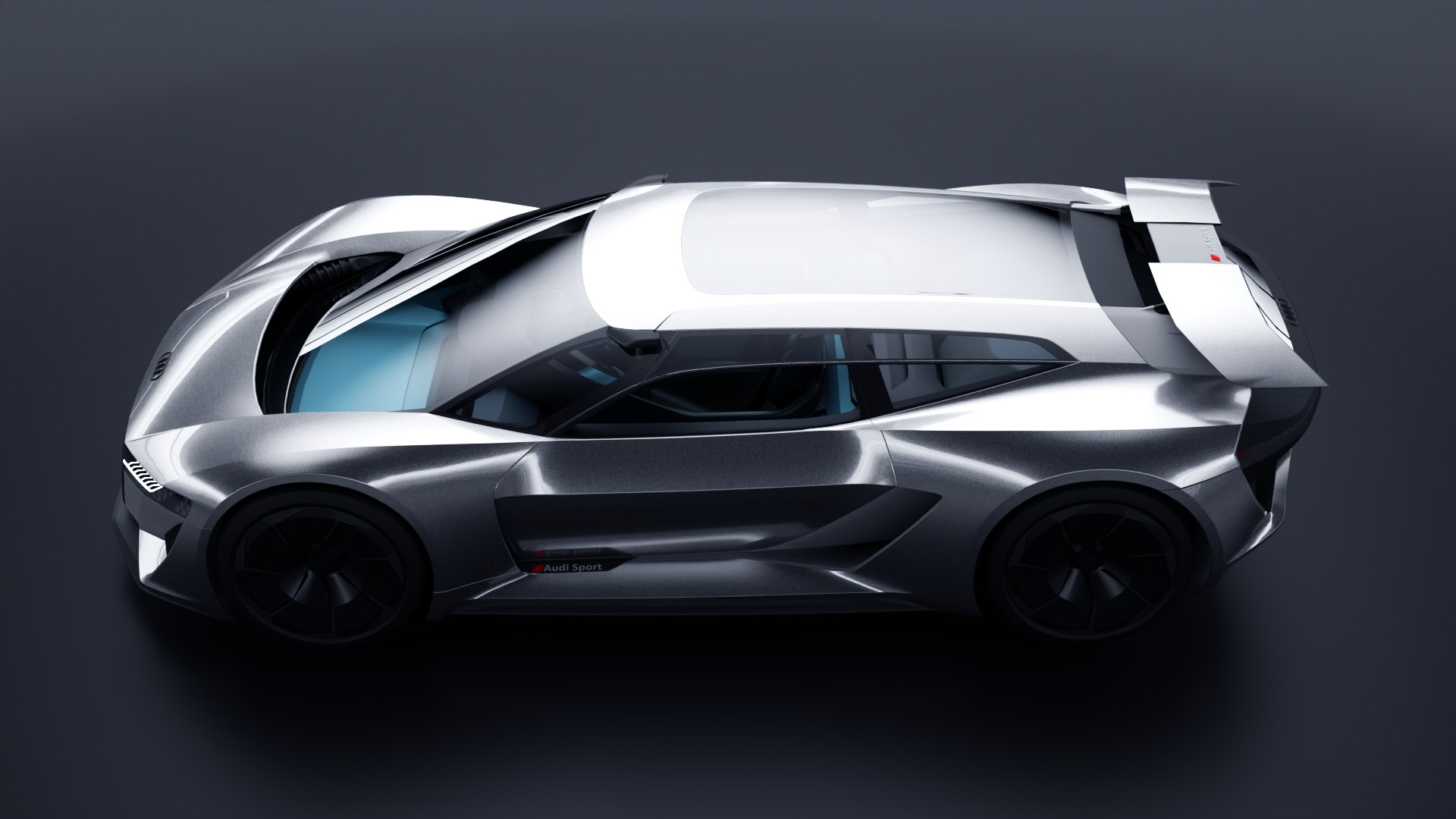 3D Audi PB18 E-Tron - TurboSquid 2077609