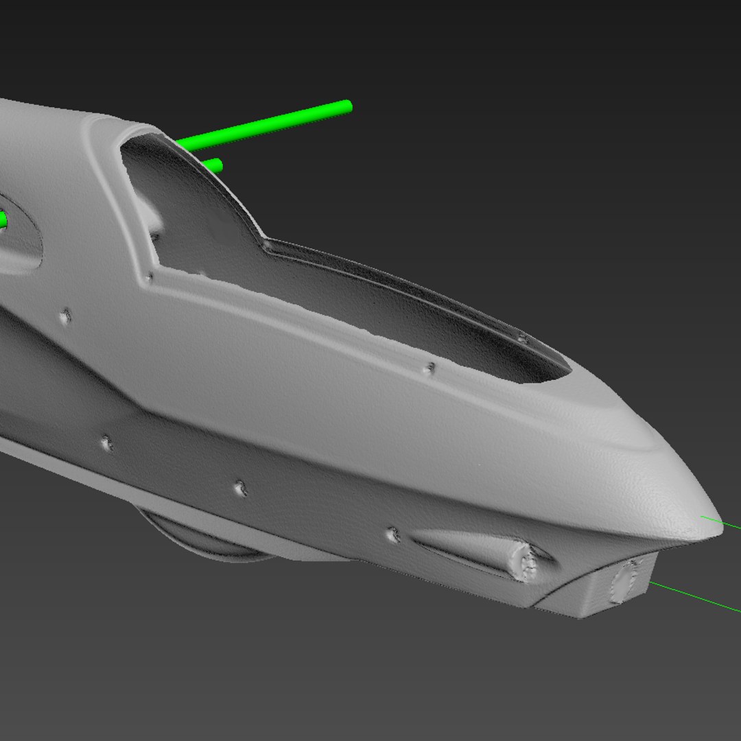 FPV RC Airplane Body Fuselage Scan Creative Kit 3D Model - TurboSquid ...