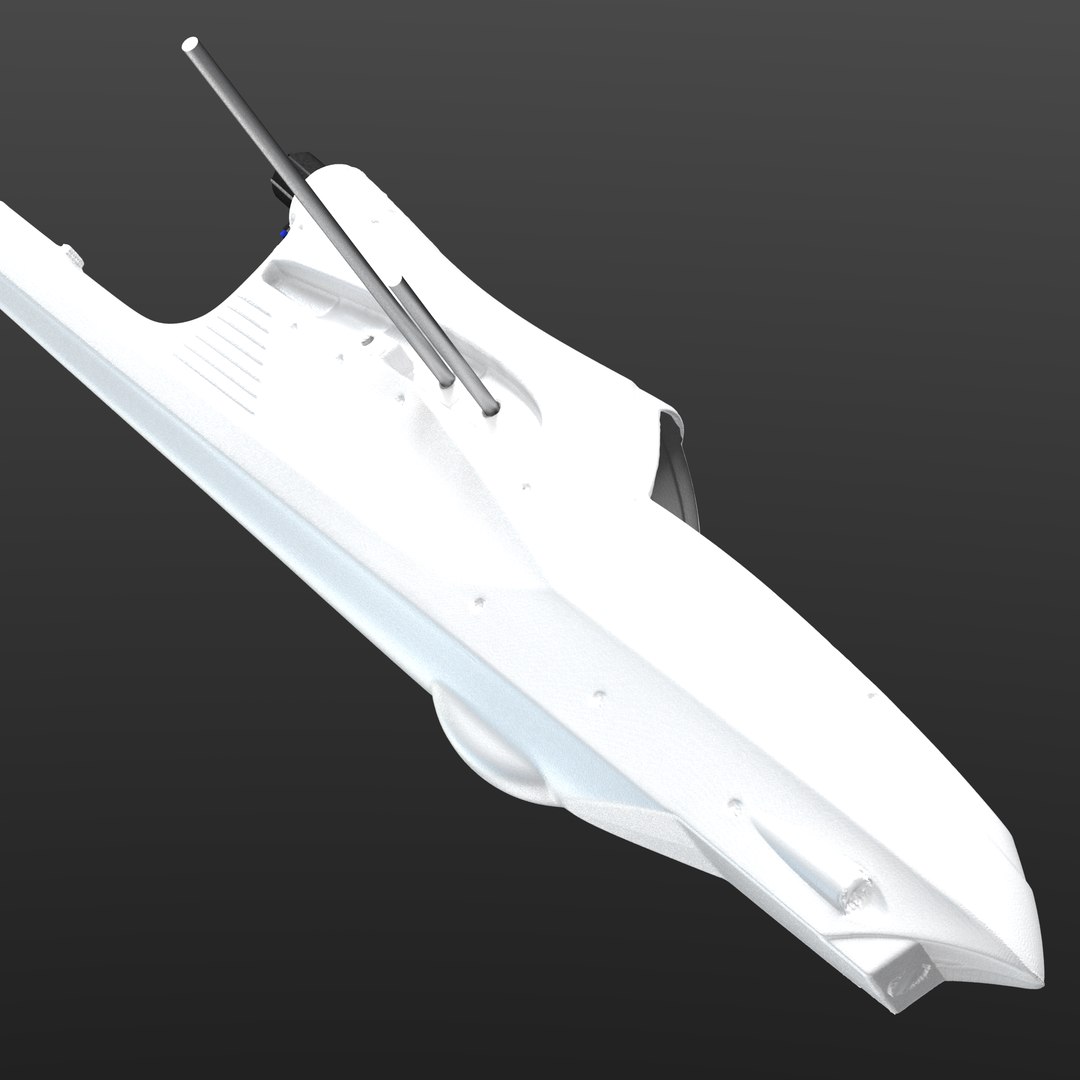 FPV RC airplane body fuselage Scan creative kit 3D model - TurboSquid ...