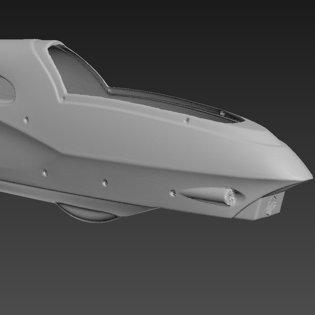 FPV RC Airplane Body Fuselage Scan Creative Kit 3D Model - TurboSquid ...