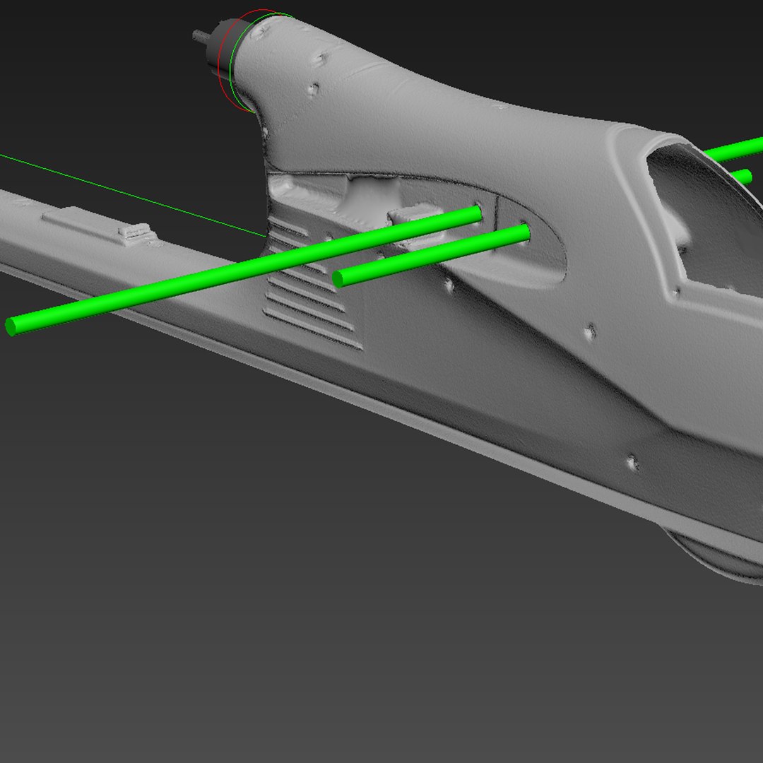 FPV RC Airplane Body Fuselage Scan Creative Kit 3D Model - TurboSquid ...