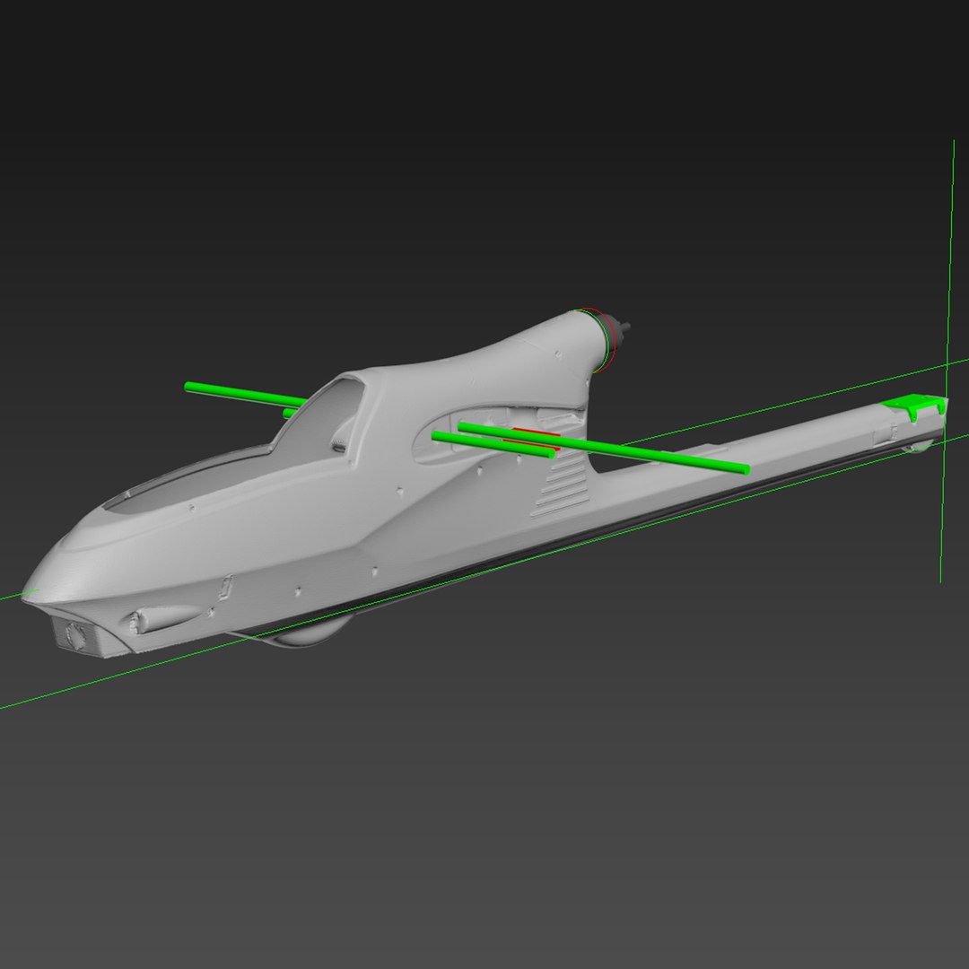 FPV RC Airplane Body Fuselage Scan Creative Kit 3D Model - TurboSquid ...