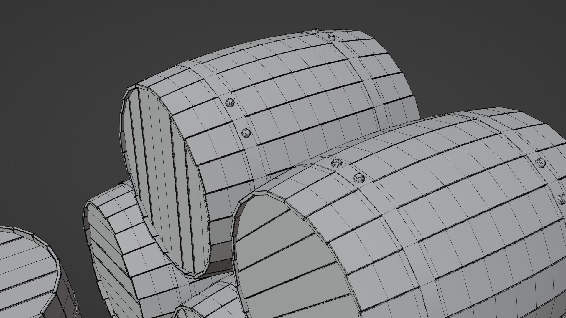 3D Barrels - TurboSquid 2032752
