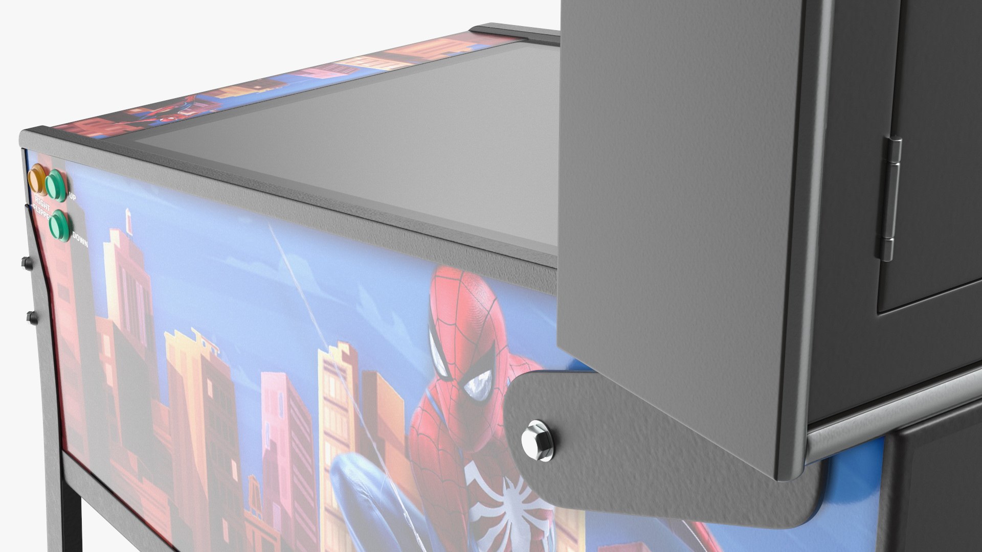 Classic Arcade Virtual Pinball Machine 3D - TurboSquid 1715632