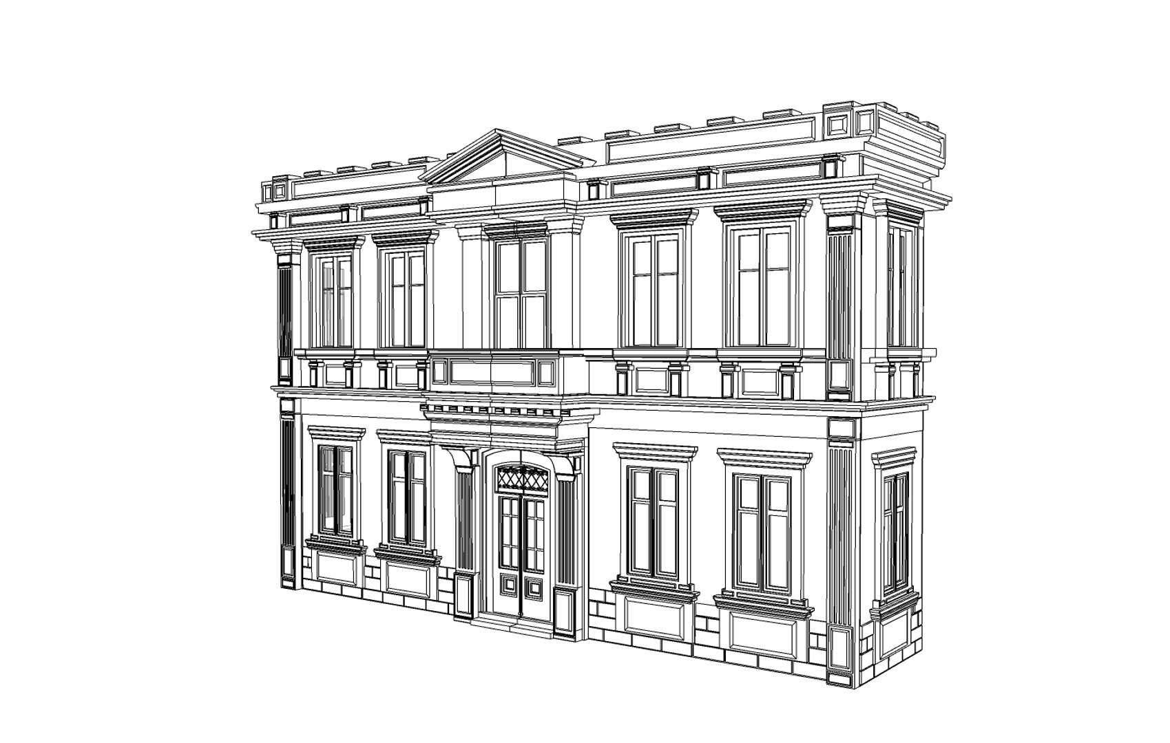 Istanbul Stone Building 3D Model - TurboSquid 1564297