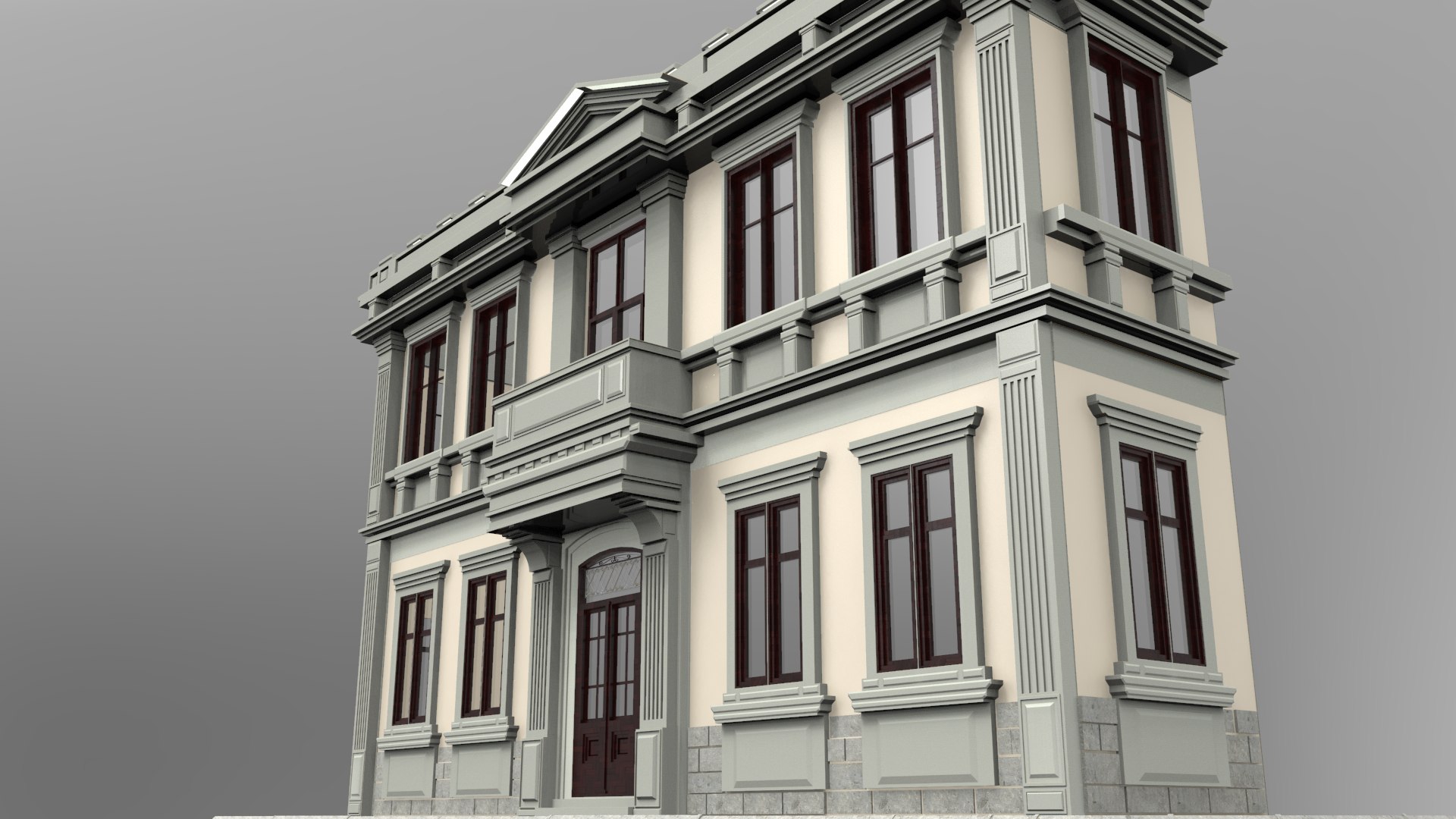 Istanbul Stone Building 3D Model - TurboSquid 1564297