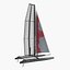 3d Model America S Catamaran Ac45
