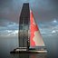 3d Model America S Catamaran Ac45