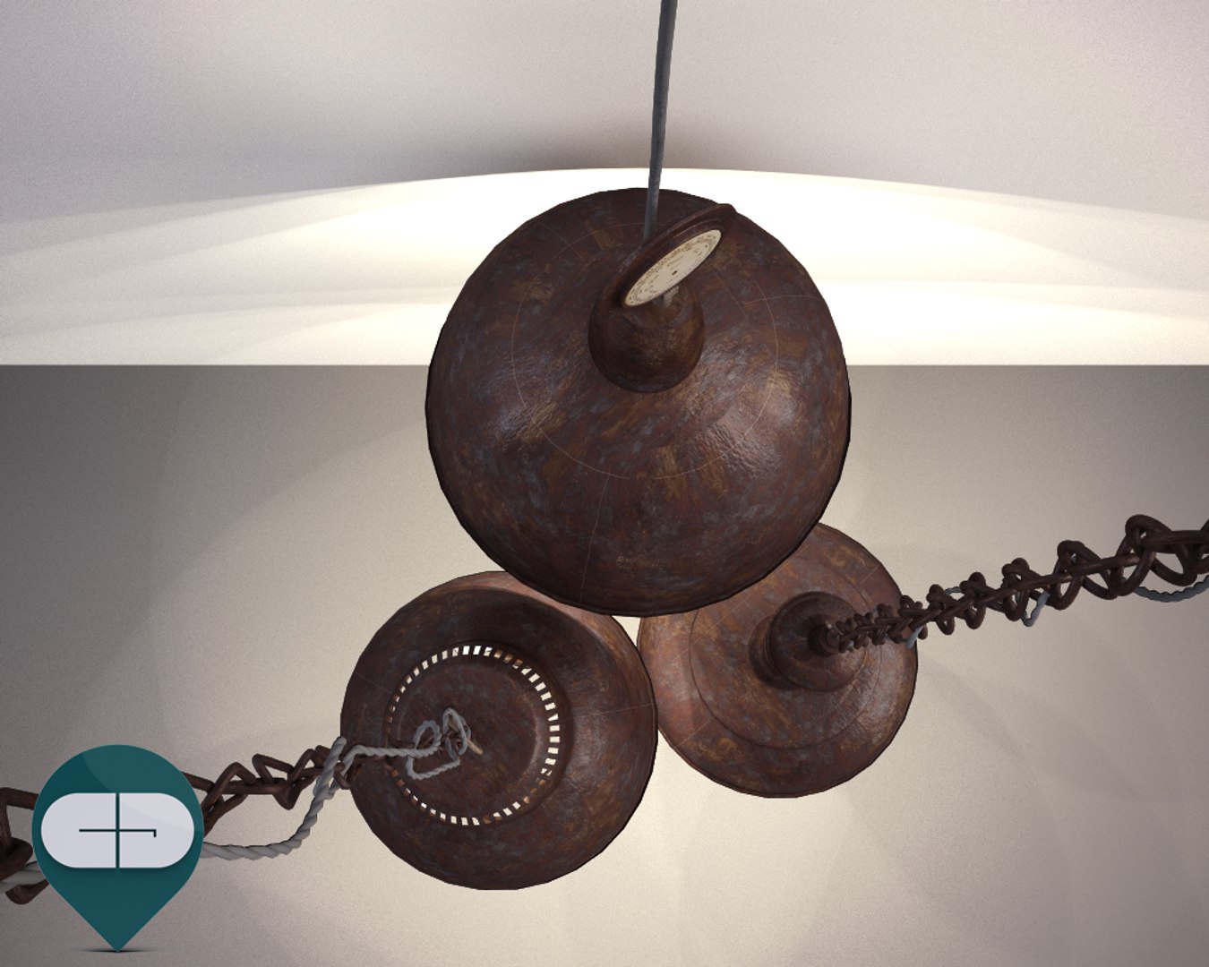 3d C4d Lamp Industrial