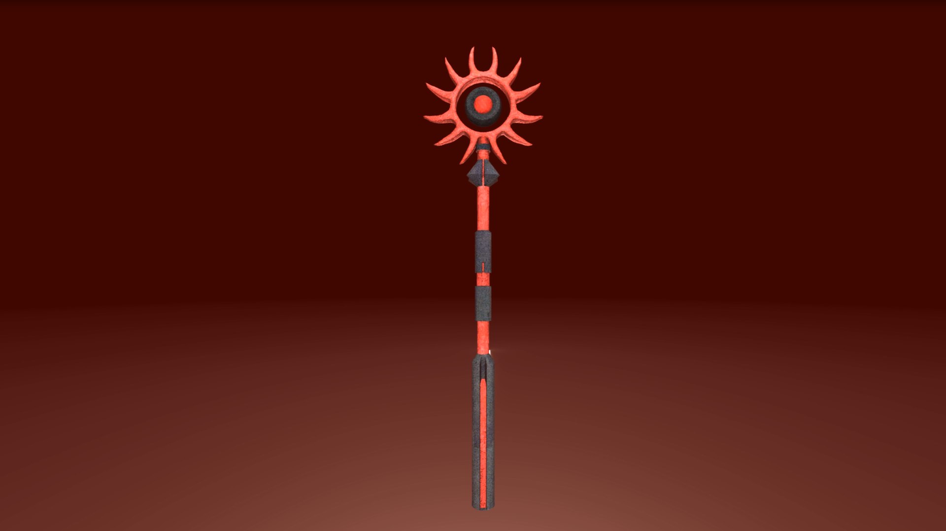 3D Sun Staff Model - TurboSquid 1398667