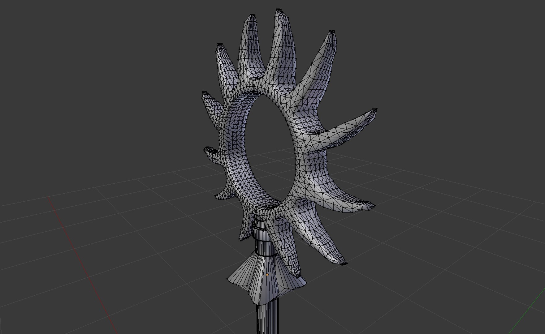 3D Sun Staff Model - TurboSquid 1398667