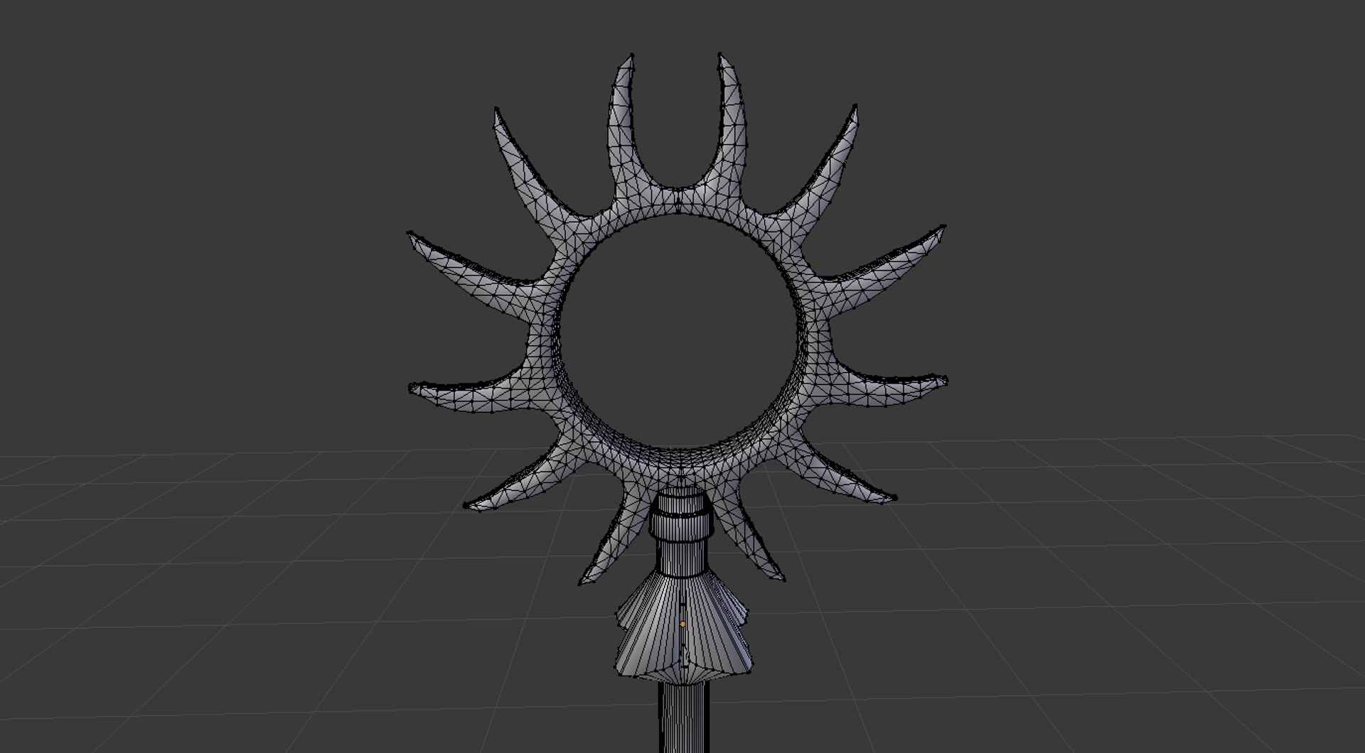 3D Sun Staff Model - TurboSquid 1398667